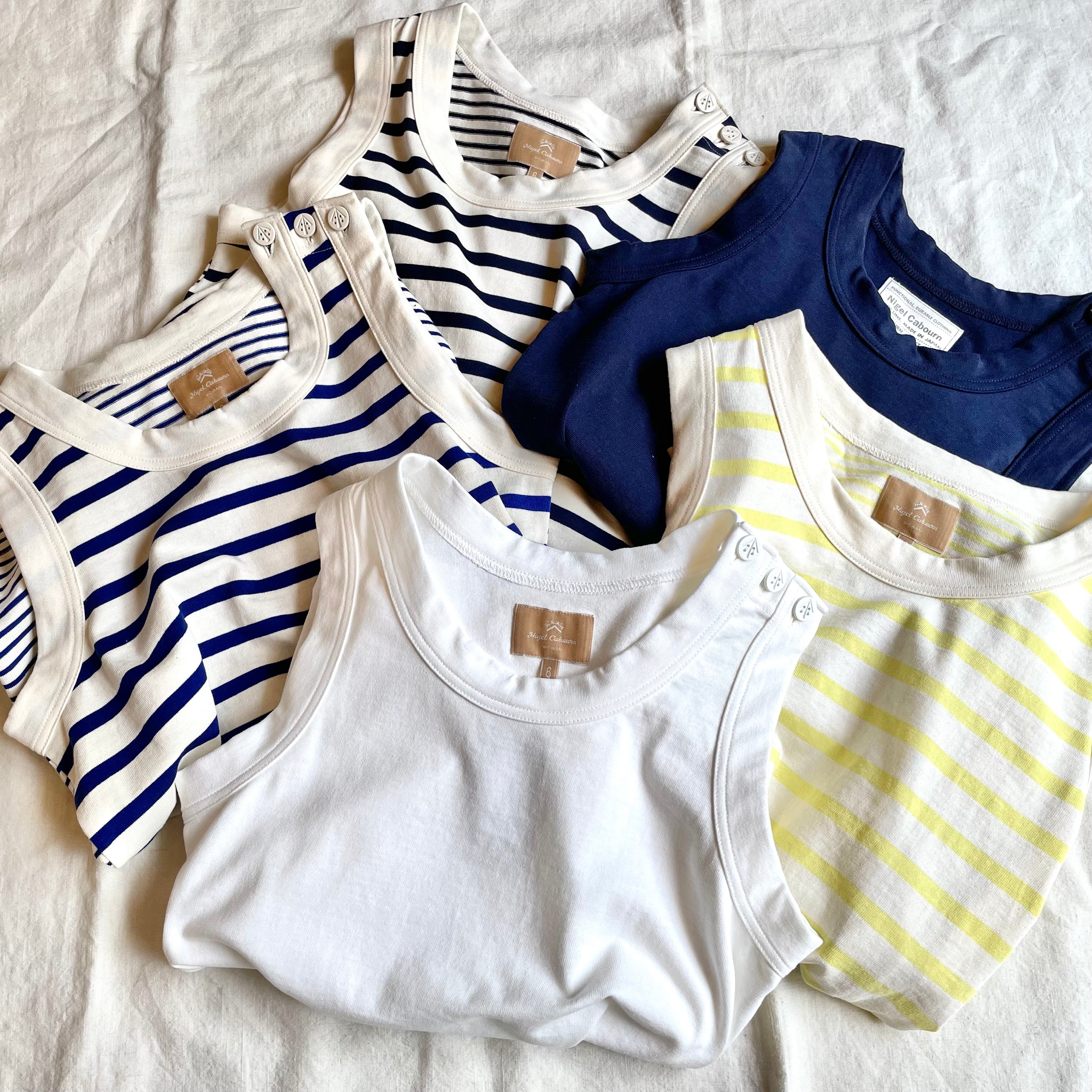 《夏本番》SAILOR TANK TOP – ナイジェル・ケーボン オンラインストア/Nigel Cabourn ONLINE STORE